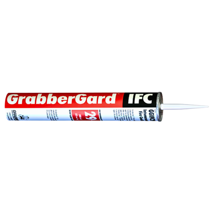GrabberGard Intumescent Fire Caulk 29 oz Fire and Smoke Sealant ...