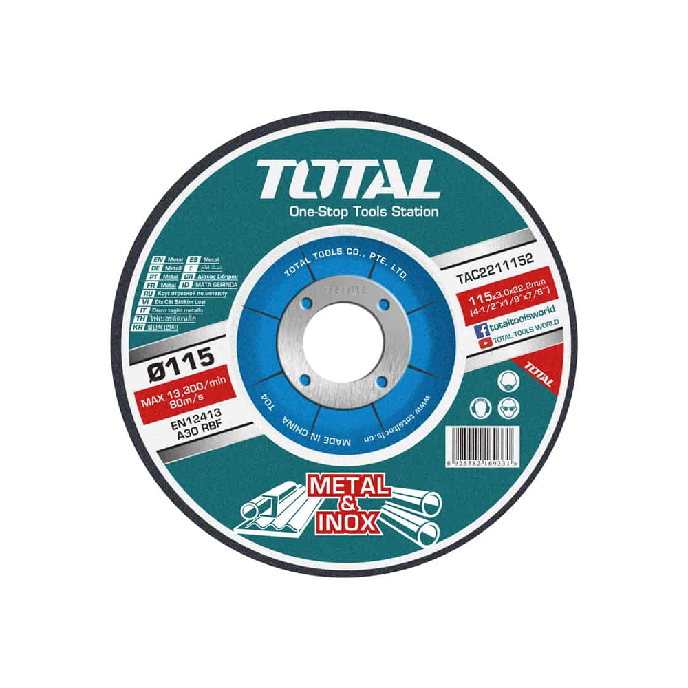 ABRASIVE WHEEL MTL CUT DISC 4.5" – Procon Supplies