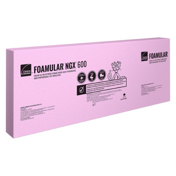 2X8X1-1/2" FOAMULAR F600 BUTT EDGE 60 PSI – Procon Supplies